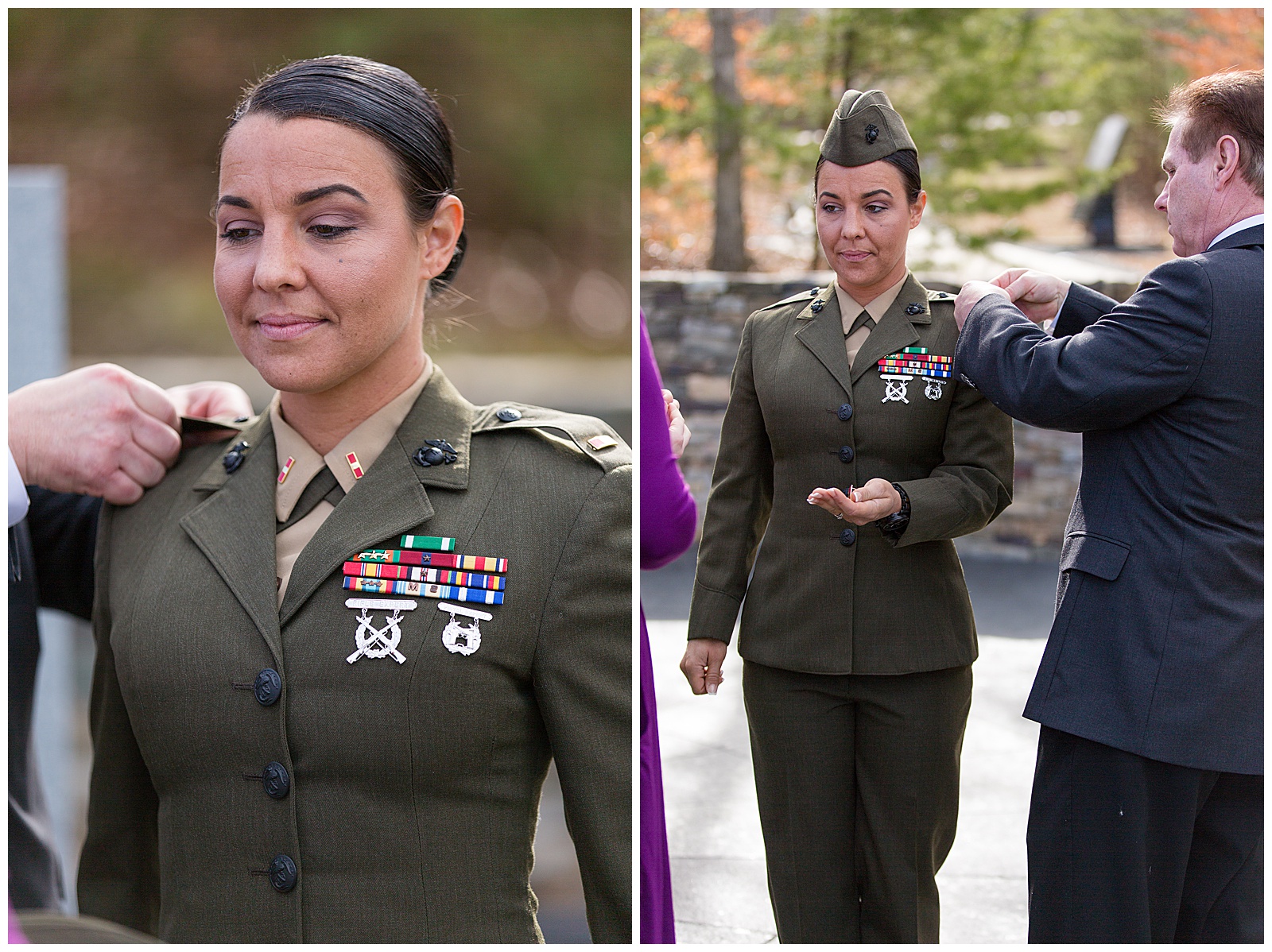 Promotion Ceremony, Quantico, VA. - Stacie Hubbard Photography